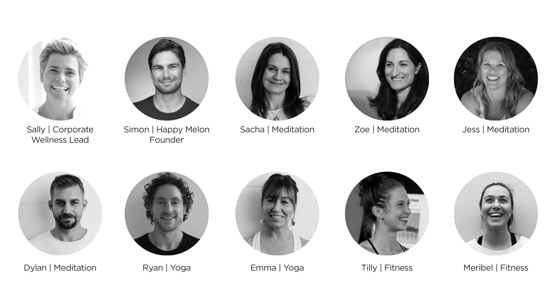 Meet the Corporate Wellness Team | Happy Melon Studios
